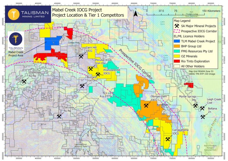 Mabel Creek IOCG Project - Talisman Mining